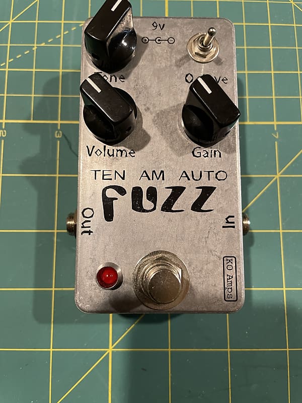 K.O. Amps 10 AM Auto Fuzz *Ibanez Standard Fuzz Clone* | Reverb