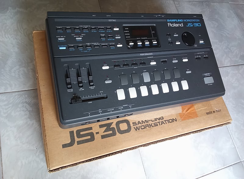 Roland JS30 - Sampler expanded with original box, manuale and | Reverb