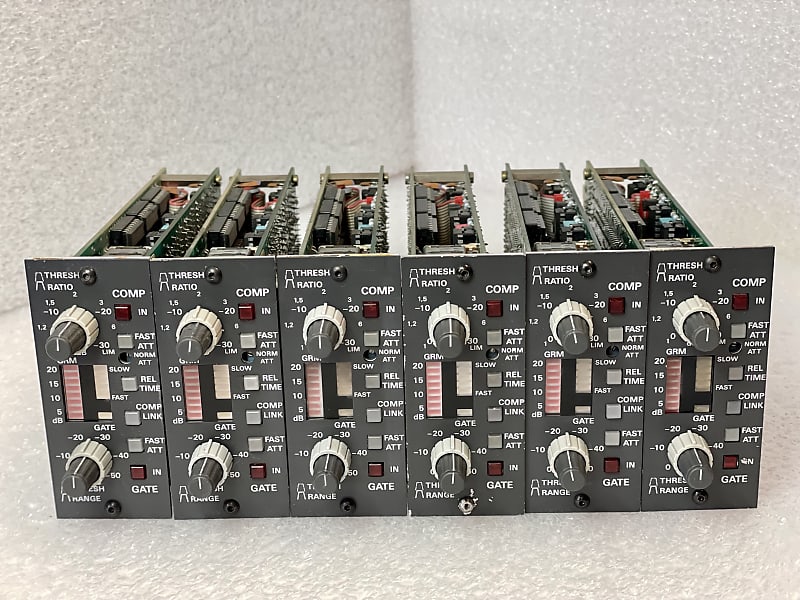Studer 990 Dynamics Unit (LIM/COMP/NOISE-GATE) x 6 Modules | Reverb