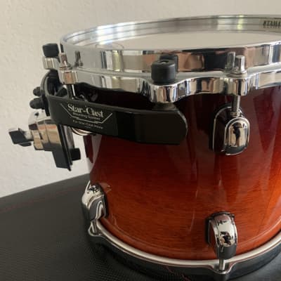 Tama Starclassic 10” Tom Maple - Dark Cherry Fade | Reverb
