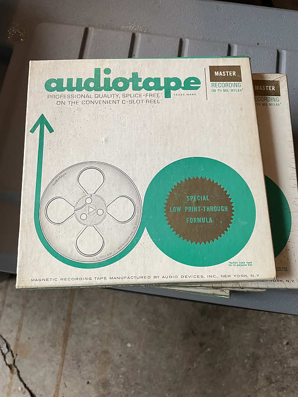 Audiotape 1 Mil 1960"s Reel to Reel Tape | Reverb