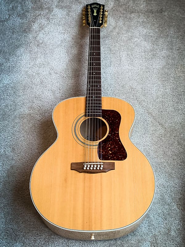 Guild JF-30 12 String Guitar Natural | Reverb