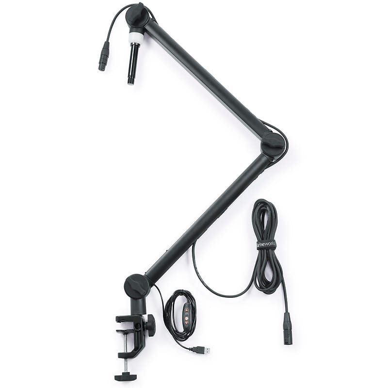 Gator GFWMICBCBM4000 Professional Desktop Microphone Boom w/ | Reverb