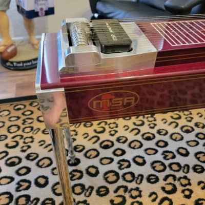 MSA Classic S-10 10 String Pedal Steel Guitar 1970s Cherry | Reverb