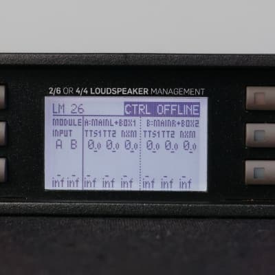 Lab Gruppen Lake LM 26 Digital Audio Loudspeaker Processor W/ | Reverb