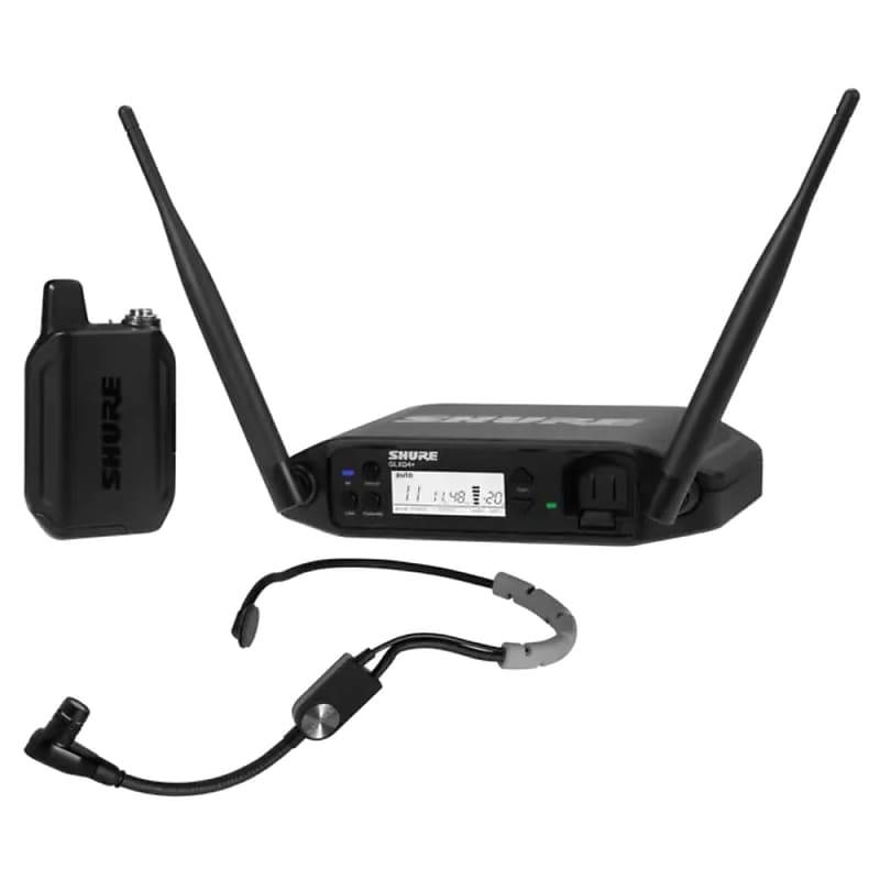 Shure GLX-D+ Dual Band Pro Digital Wireless Headworn | Reverb