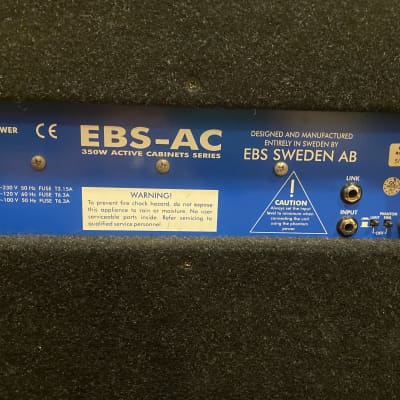 EBS Active Bass Cab 15" Evolution Pro Line AC 350-Watt | Reverb
