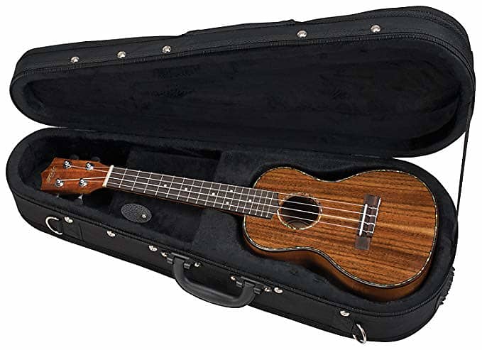 Hilo 2955 Premier Series Solid Koa Concert Ukulele w/ Case, | Reverb