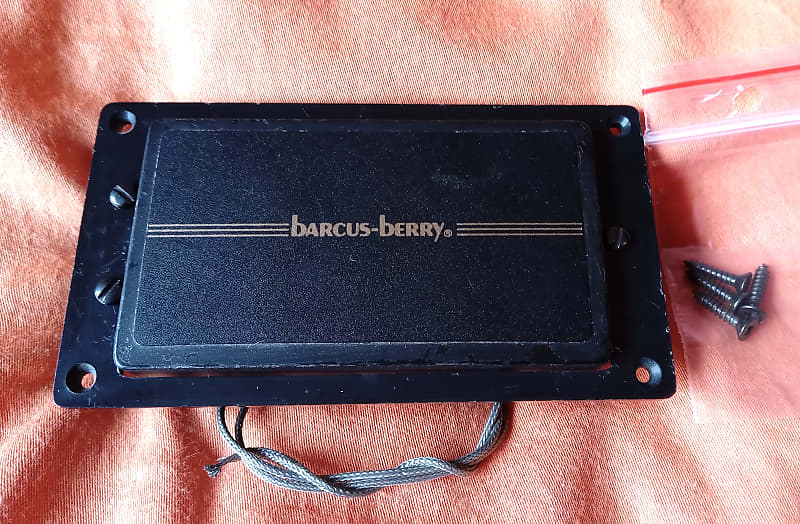 Barcus-Berry Rare Humbucker Bass Pickup Late 70s | Reverb