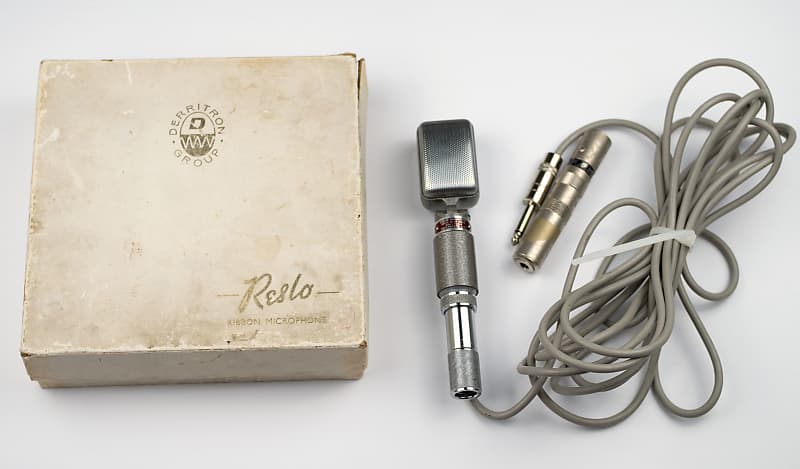 Reslo Reslosound Vintage 1960's RBT/L Ribbon Mic 30-50 | Reverb