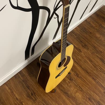 Samick Samick Greg Bennett D5SRN Pro Acoustic Guitar, Natural | Reverb