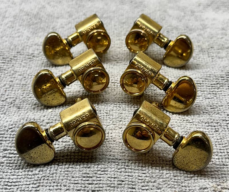 Grover Rotomatic Tuners - model 102G, gold | Reverb