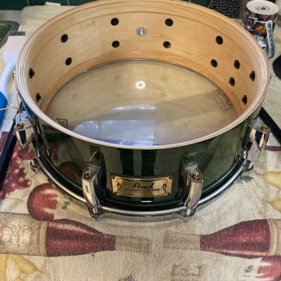 Pearl Masters Custom Maple 🍁 2010 - 2018 - Emerald Mist | Reverb