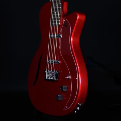 Danelectro 56 Vintage Baritone, Metallic Red | Reverb