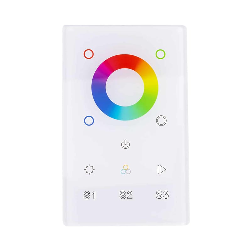 SIRS-E® RGB & RGBW LED Touch DMX Wall Mount Controller - | Reverb