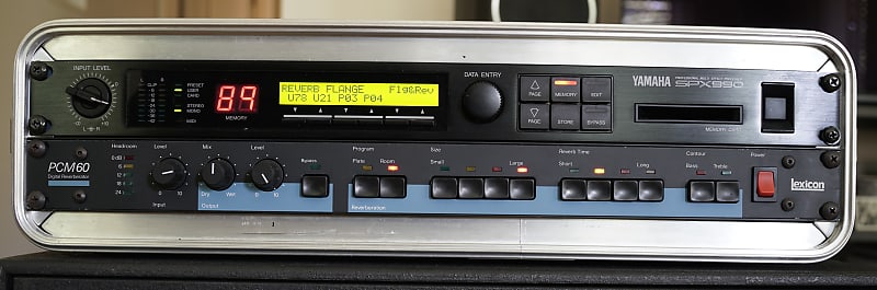 Lexicon, Yamaha Lexicon PCM 60, Yamaha SPX 990 1990 black | Reverb
