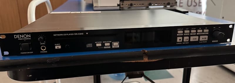 Denon DN-C640 network 1U rack CD player w/ 60 day warranty | Reverb