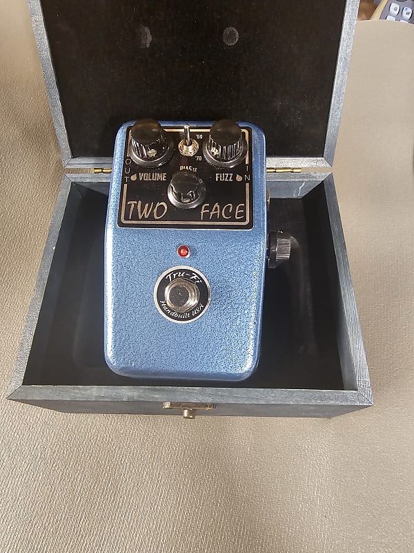 Tru-Fi Two Face Fuzz 2023 - Present - Blue | Reverb