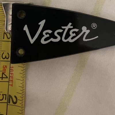 Vester Stage series bass truss rod cover (and OPR 935) | Reverb