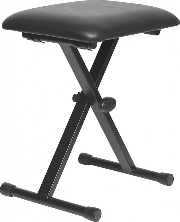 Keyboard bench with X-style folding legs | Reverb