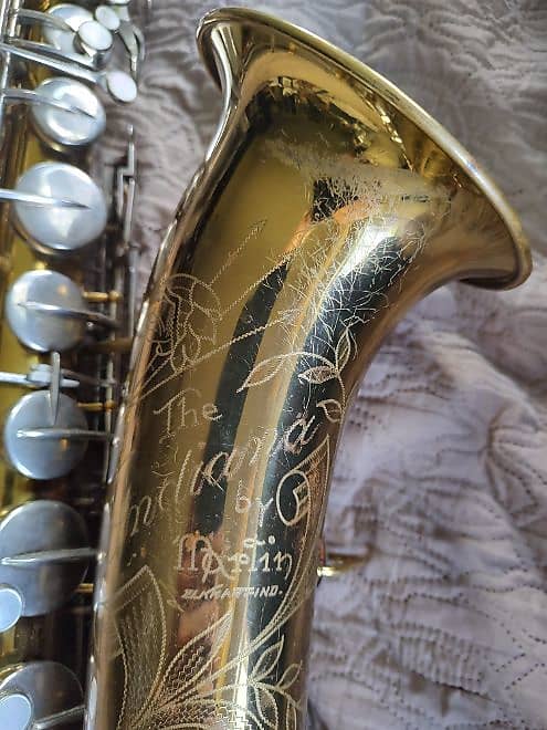 Martin Indiana tenor saxophone 1949-50 | Reverb