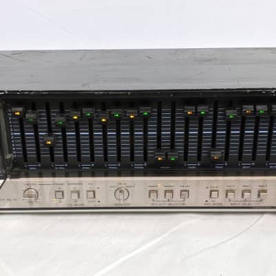 Rare Denon DE-70 Dual 12 Band Stereo Graphic Equalizer MIJ | Reverb