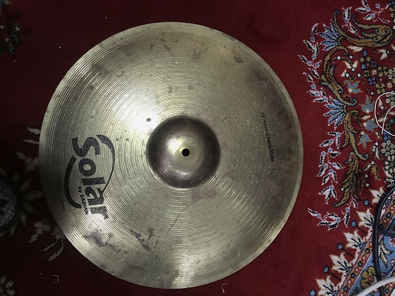 Sabian Solar 18” crash ride | Reverb