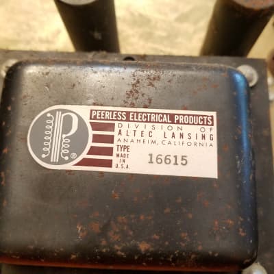 Altec Lansing 128B rack mount Thermeguard Amplifier Monoblock | Reverb