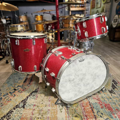 1960's Trixon 'Telstar' outfit in Yellow Sparkle | Reverb