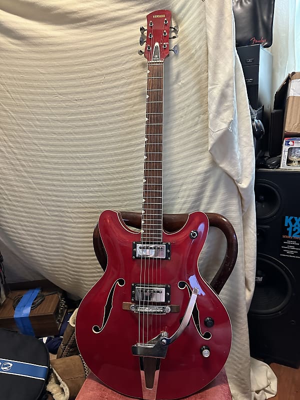 Yamaha sa 30 electric guitars - Cherry Red | Reverb