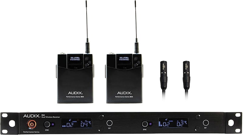Audix AP62 C2BP Wireless System - R62 Kit W/ H60/OM2 & B60 | Reverb