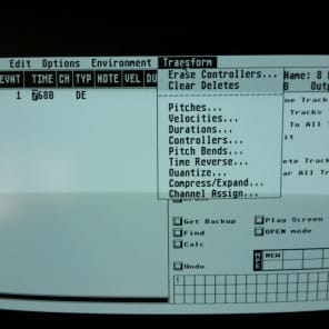 MIDI Recording Sequencer for Atari ST Dr T's KCS Omega 4.0 | Reverb