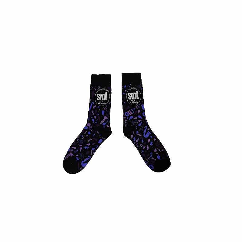 SML PARIS SOCKS-POP Goodies - Chaussettes logo SML PARIS | Reverb