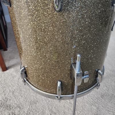 Pearl MCX Masters Maple 1616 Floor Tom early 2000s - Glitter | Reverb
