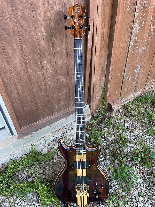 Alembic Mark King Model 1, 1995, Mahogany | Reverb