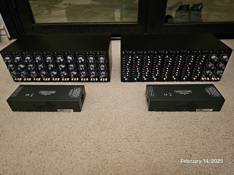 QTY: Twelve 500 Series API 550A 3 Band and Eight 560 10 Band | Reverb