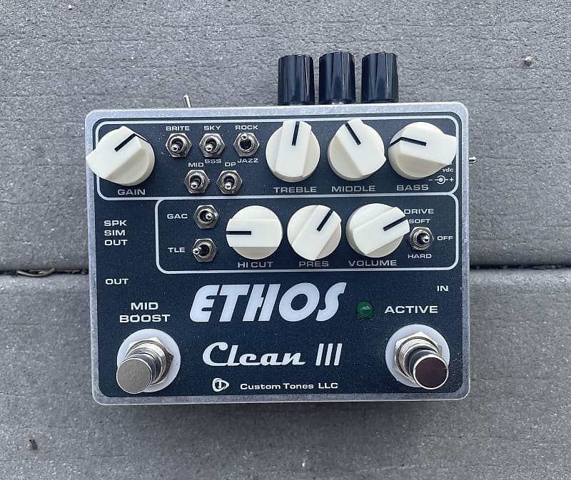 Ethos Custom Tones Clean Fusion III with upgrades | Reverb