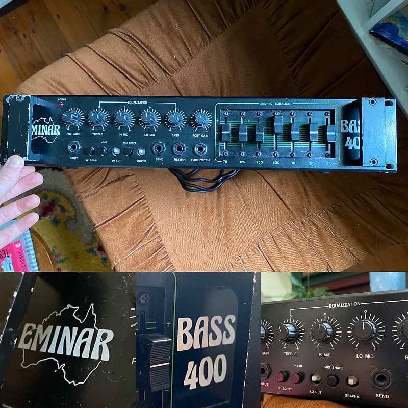 Eminar Bass 400 (400 watt aus made bass amp 90s) | Reverb