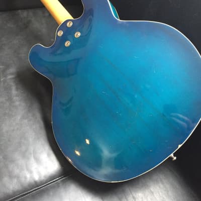 Mosrite Celebrity 1 1968 INK BLUE | Reverb