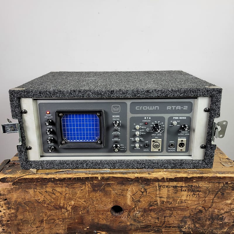 Crown RTA-2 Real Time Audio Spectrum Analyzer | Reverb