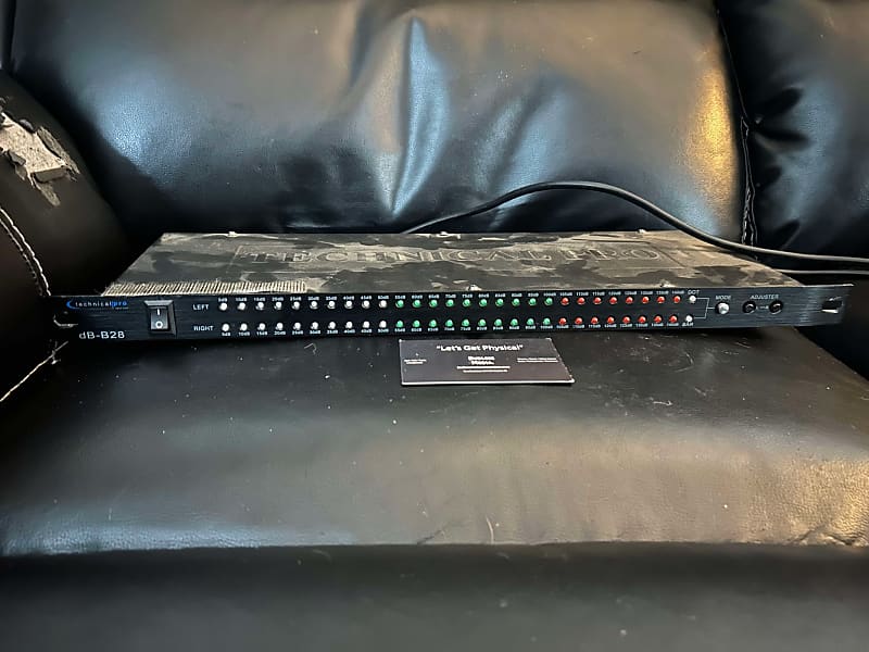 Technical Pro DB-B28 Rack Mount Stereo dB Display Meter | Reverb
