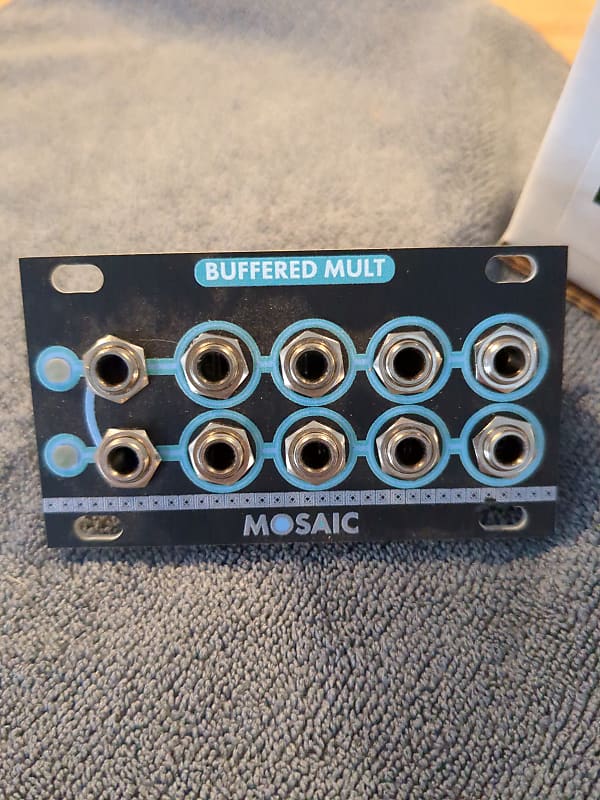 Mosaic Buffered Mult 1u 2020 - Black | Reverb