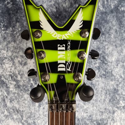 Dean ML Razorback Electric Guitar - Slime Bumblebee - | Reverb UK
