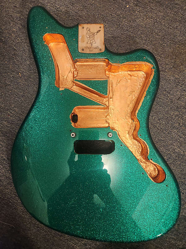 Warmoth Jazzmaster 2020's - Green sparkle | Reverb