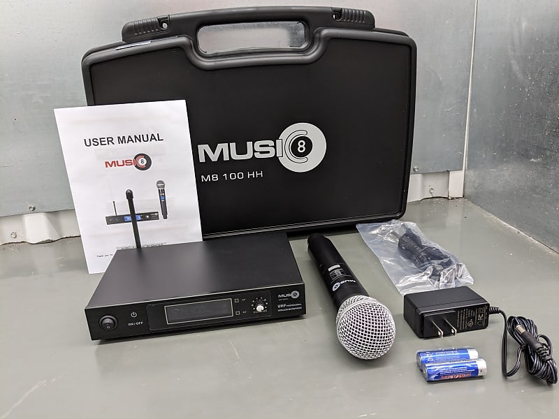 Music 8 M8-100 HH Handheld Microphone | Reverb