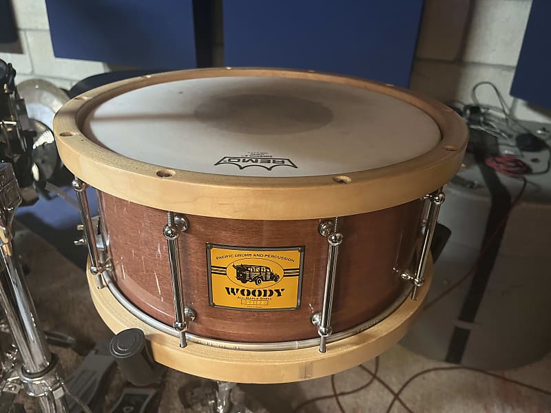 PDP 14x6.5" Woody Maple Snare Drum - Wood Hoops | Reverb