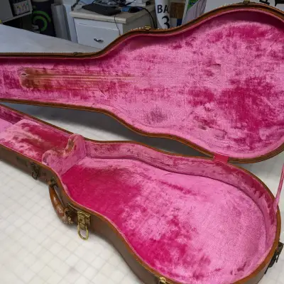 Gibson Les Paul Case 1961 Brown/Pink | Reverb