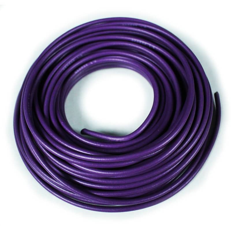 George L's .155 Instrument Cable (per foot) - Purple | Reverb