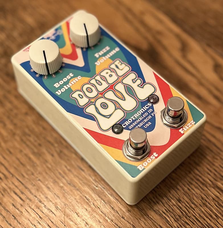 Crotronics Double Love (Ge Face Fuzz and Ge Rangemaster style | Reverb