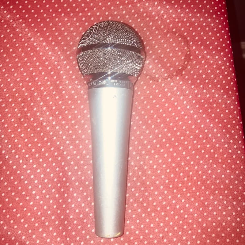Shure 588SB LATE 1970`S SILVER | Reverb